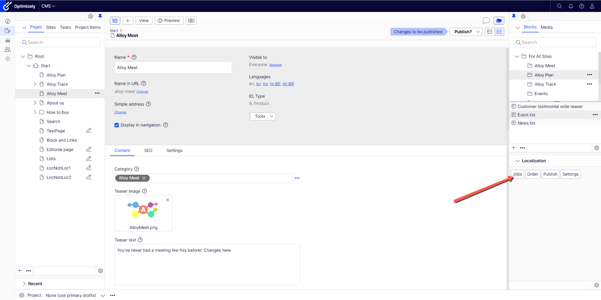 How to deliver translations and publish the translated content in Optimizely (Episerver) – iLangL