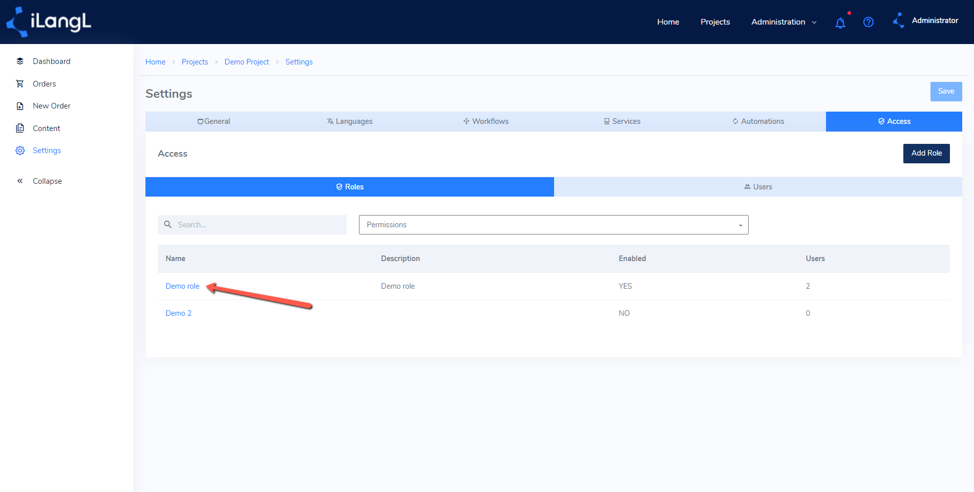 How to assign users to a workspace role – iLangL